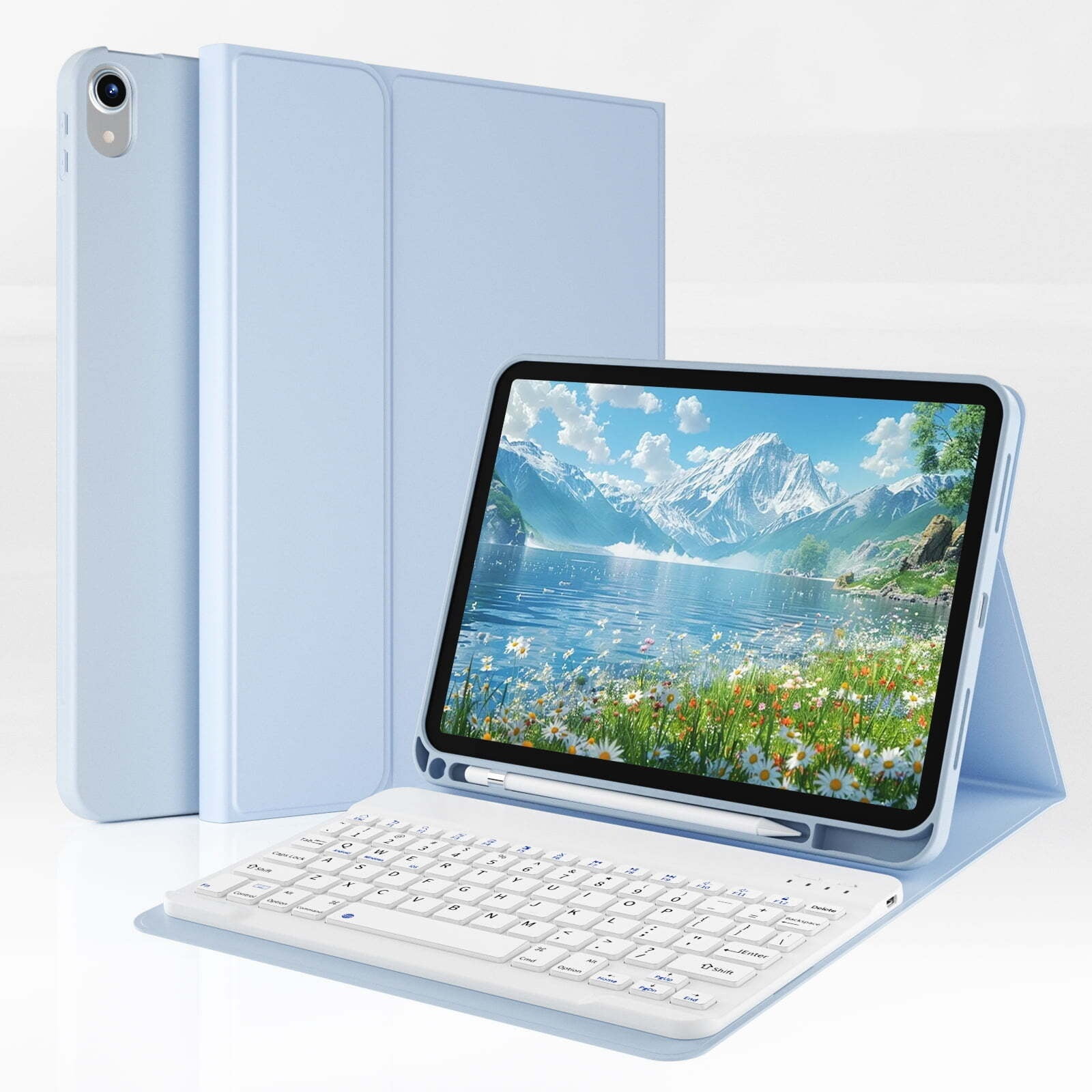 Compatible with iPad 10th Generation Keyboard Case, Built-in with ...