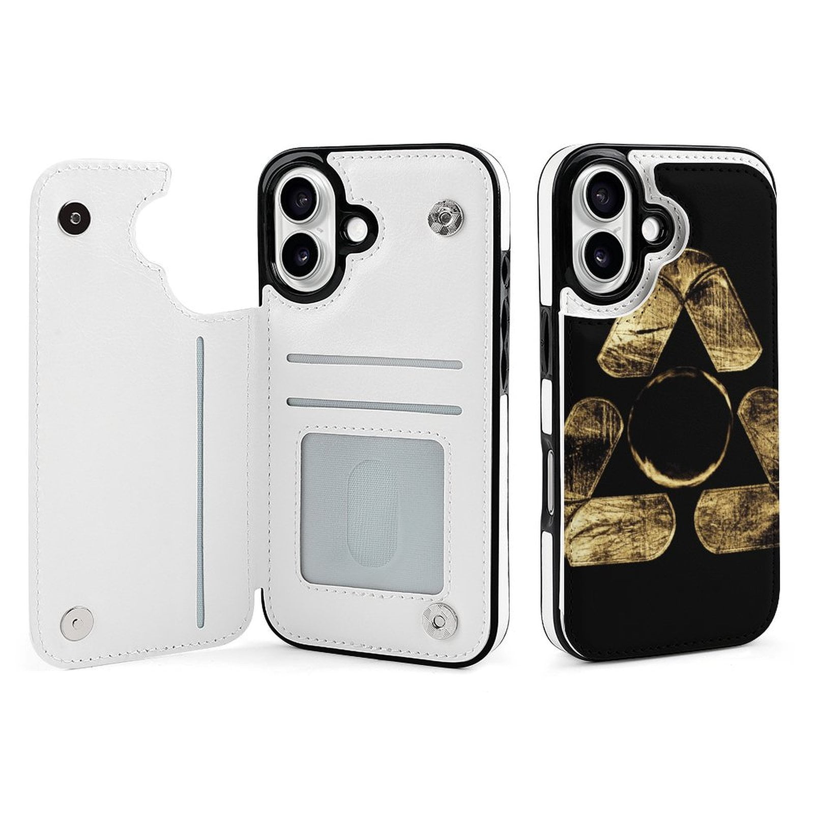 Compatible with iPhone 11 12 13 mini 14 15 16 Pro Max Plus Wallet Case ...