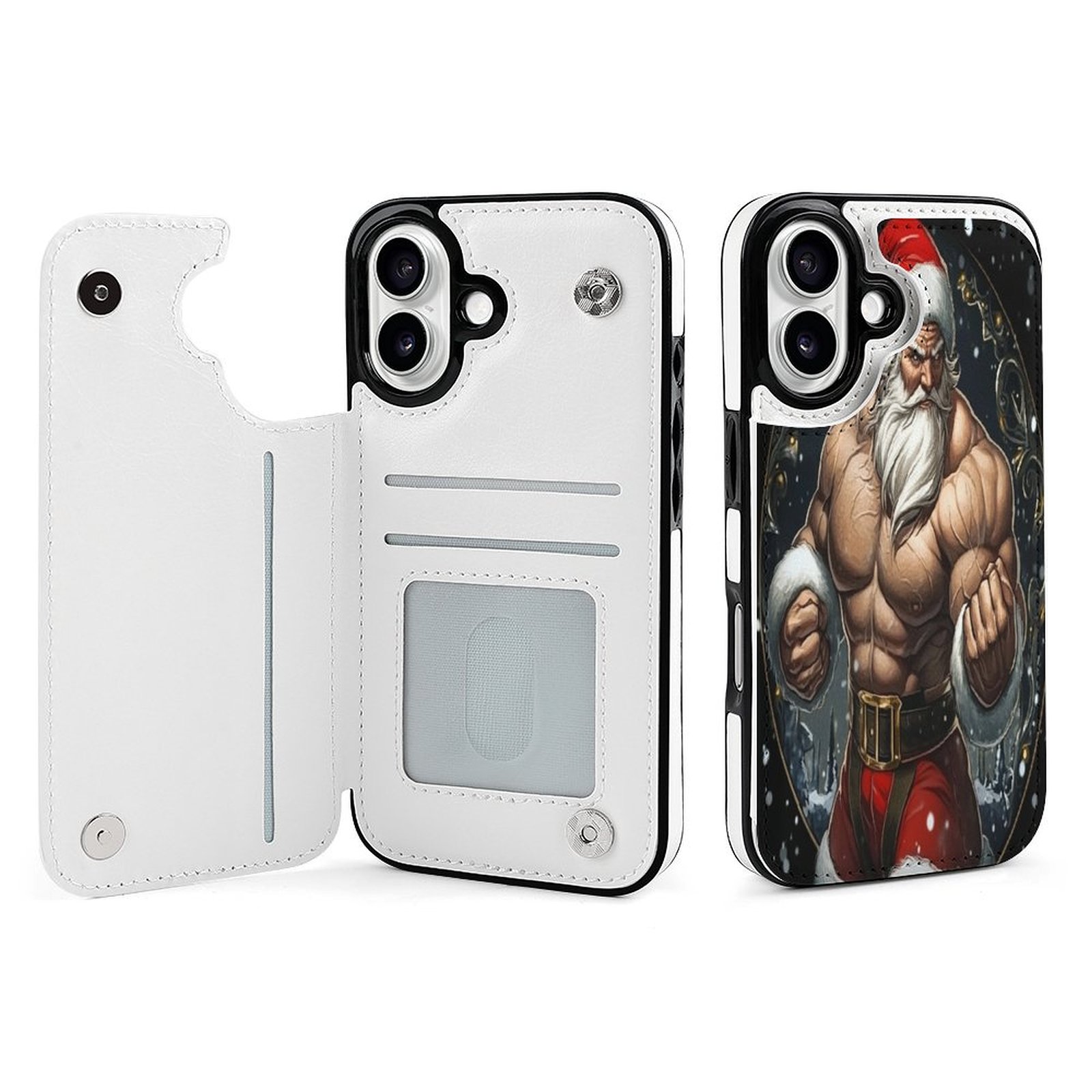 Compatible with iPhone 11 12 13 mini 14 15 16 Pro Max Plus Wallet Case ...