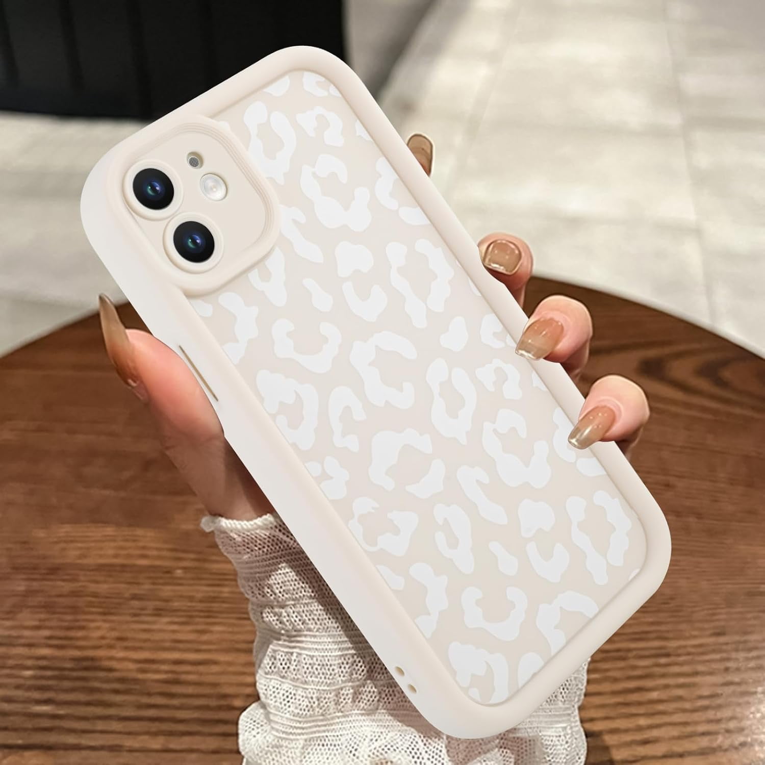 Compatible with iPhone 11 Case, Cheetah Print Shockproof Soft TPU Protective Case for Women ...