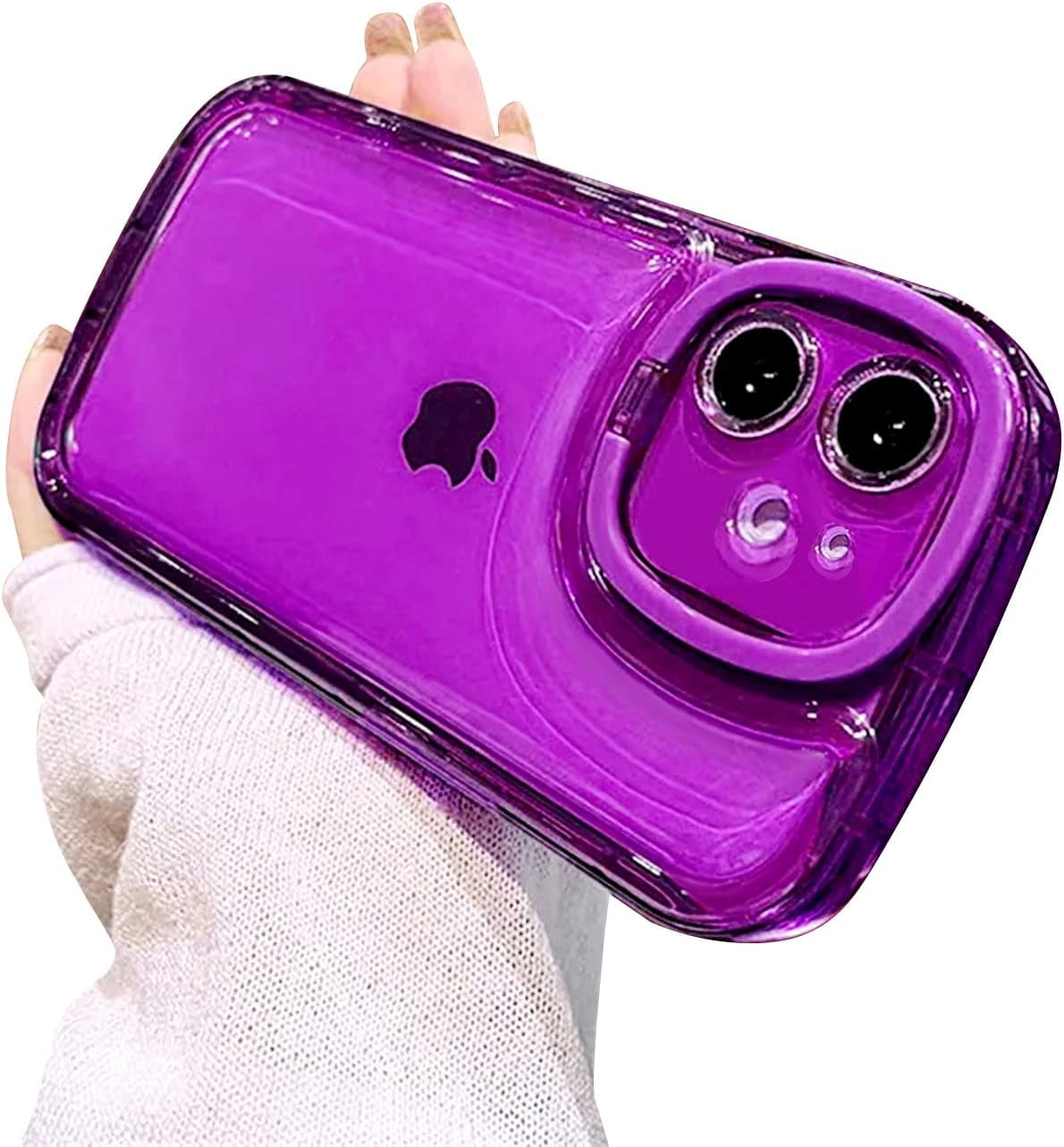 Compatible for iPhone 11 Case with Clear Kickstand Creative Protective ...