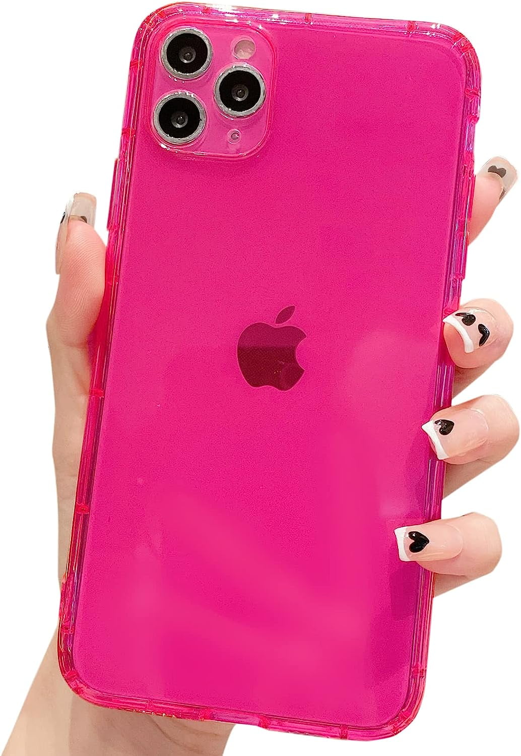 Compatible with iPhone 11 Pro Max Case, Cute Neon Clear Soft Phone Case ...