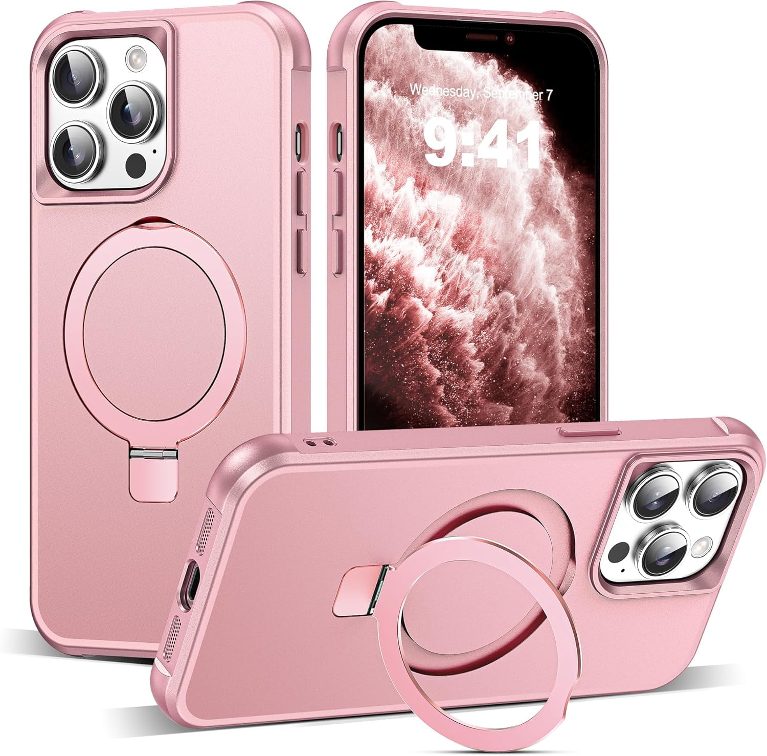 Compatible with iPhone 11 Pro Max Case with Invisible Magnetic O-Ring ...