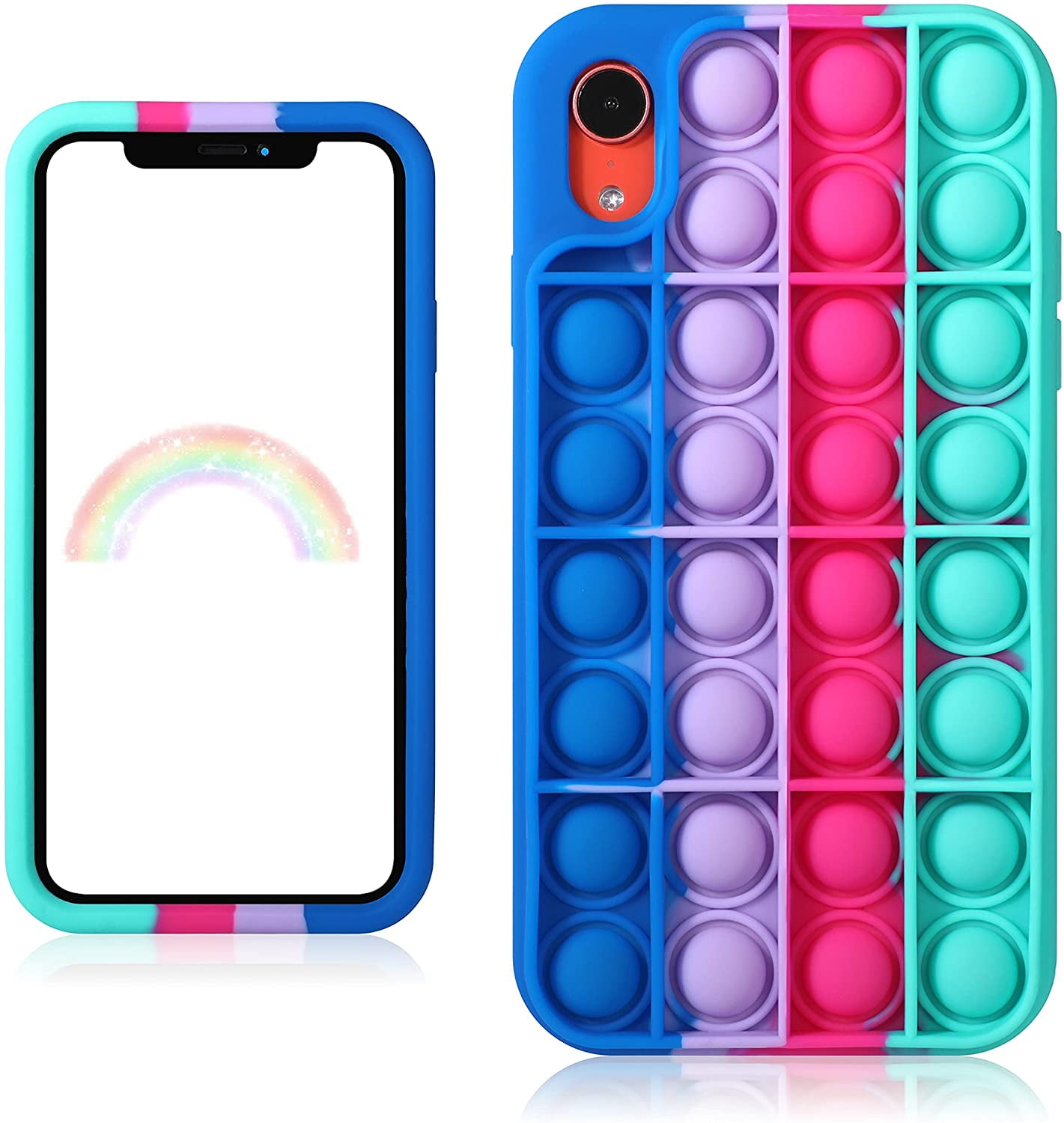 Compatible with iPhone 12/12 Pro Case,Silicone Aesthetic Cartoon Funny ...