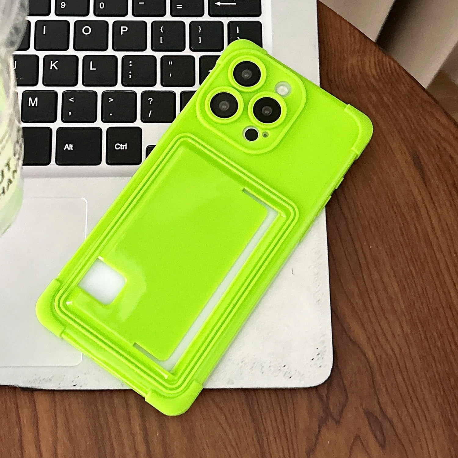 Compatible for iPhone 12 Case with Card Holder, Slim Thin Lightweight ...
