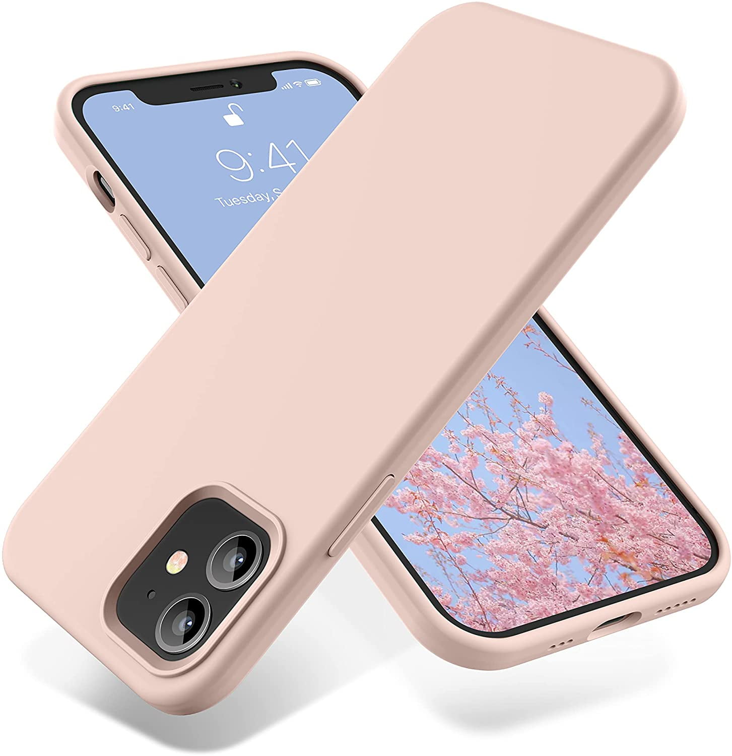 Compatible with iPhone 12 Case and iPhone 12 Pro Case 6.1 inch(2020),[Silky and Soft Touch ...