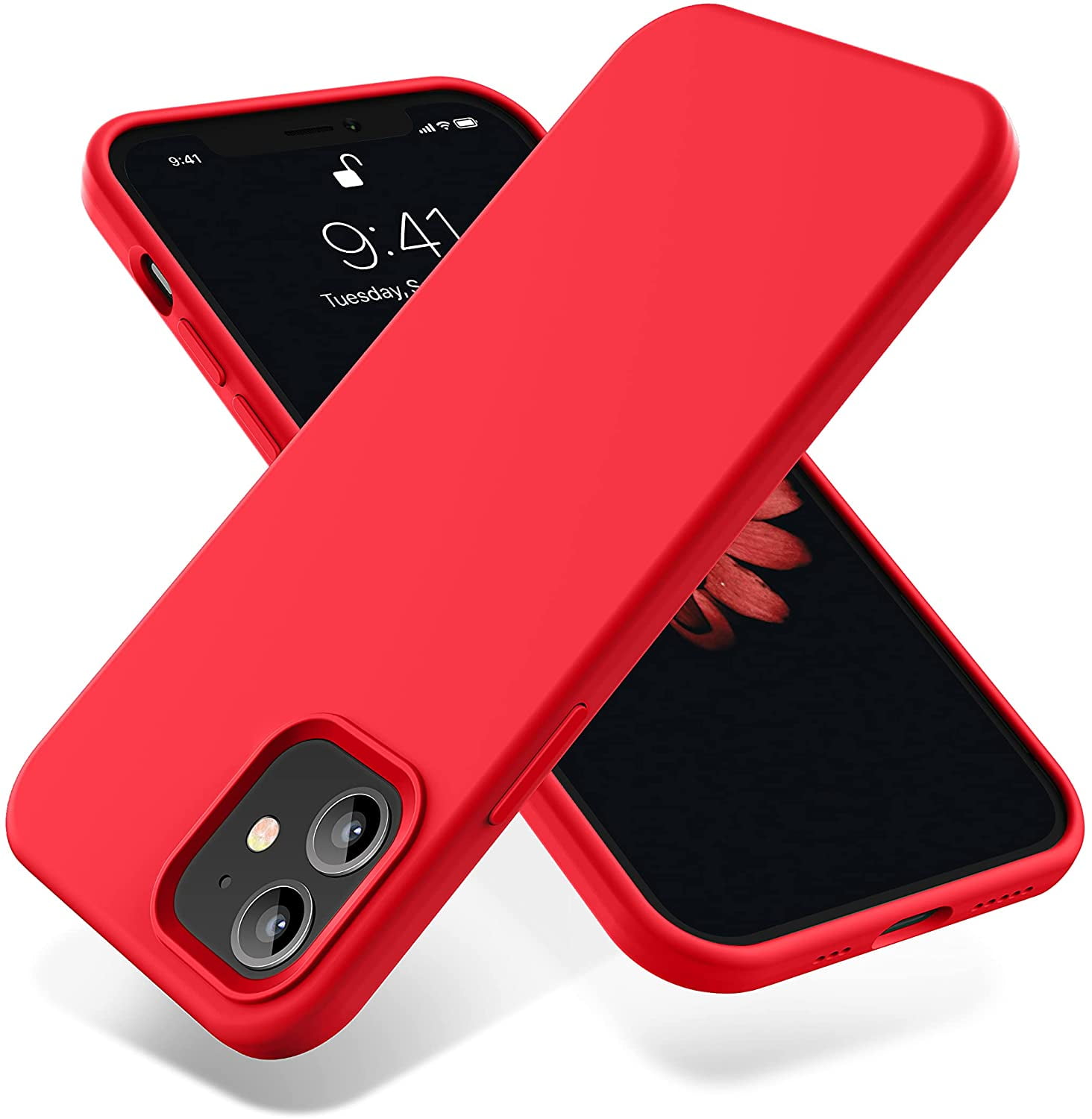 Compatible with iPhone 12 Case and iPhone 12 Pro Case 6.1 inch(2020),[Silky and Soft Touch ...