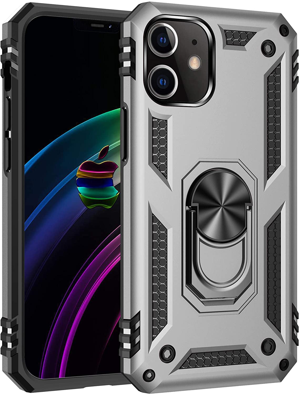 Compatible with iPhone 12 Case iPhone 12 Pro Heavy Duty Rugged Full ...