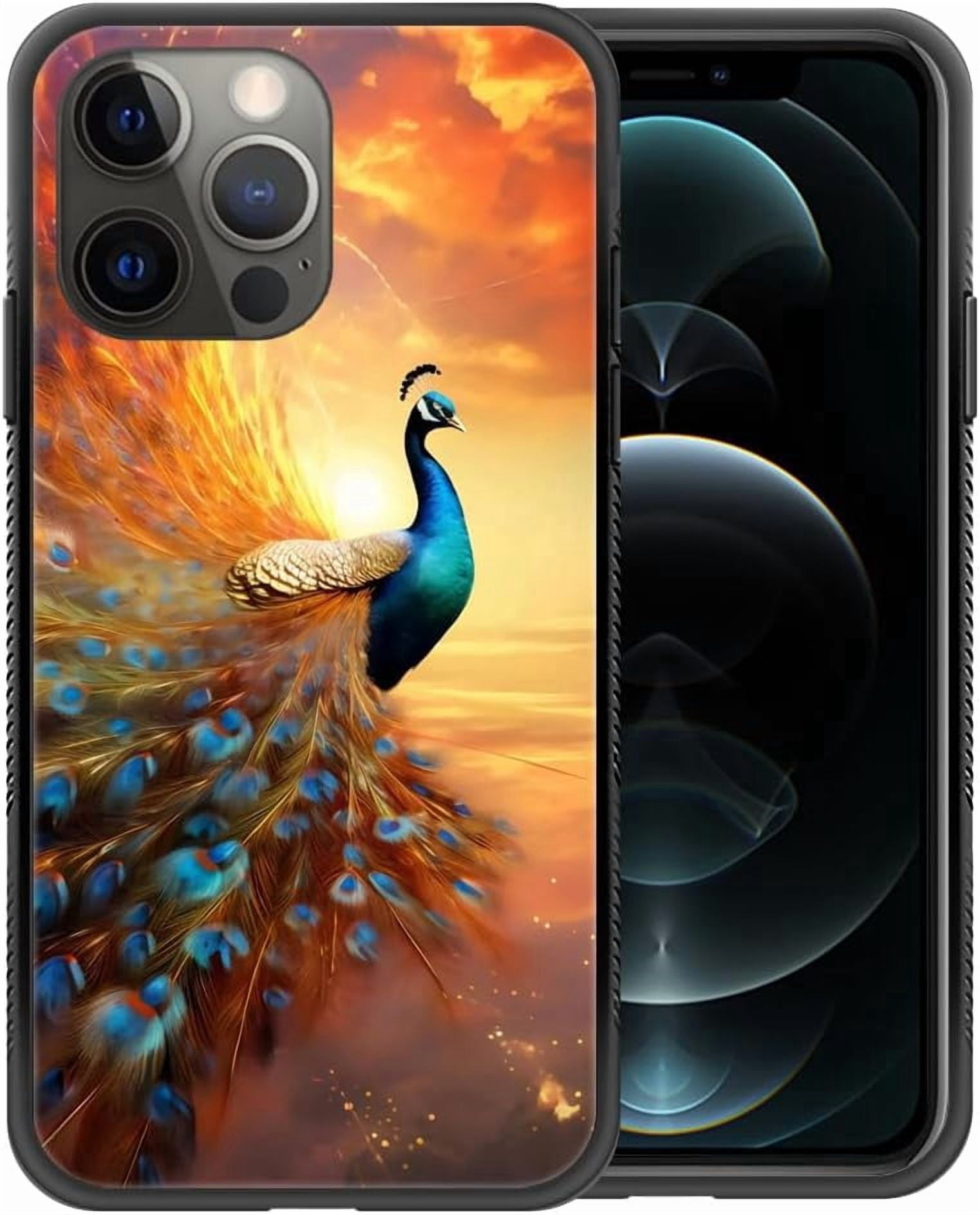 Compatible with iPhone 12 Mini Case, Pattern Design Hard PC Back Cover ...