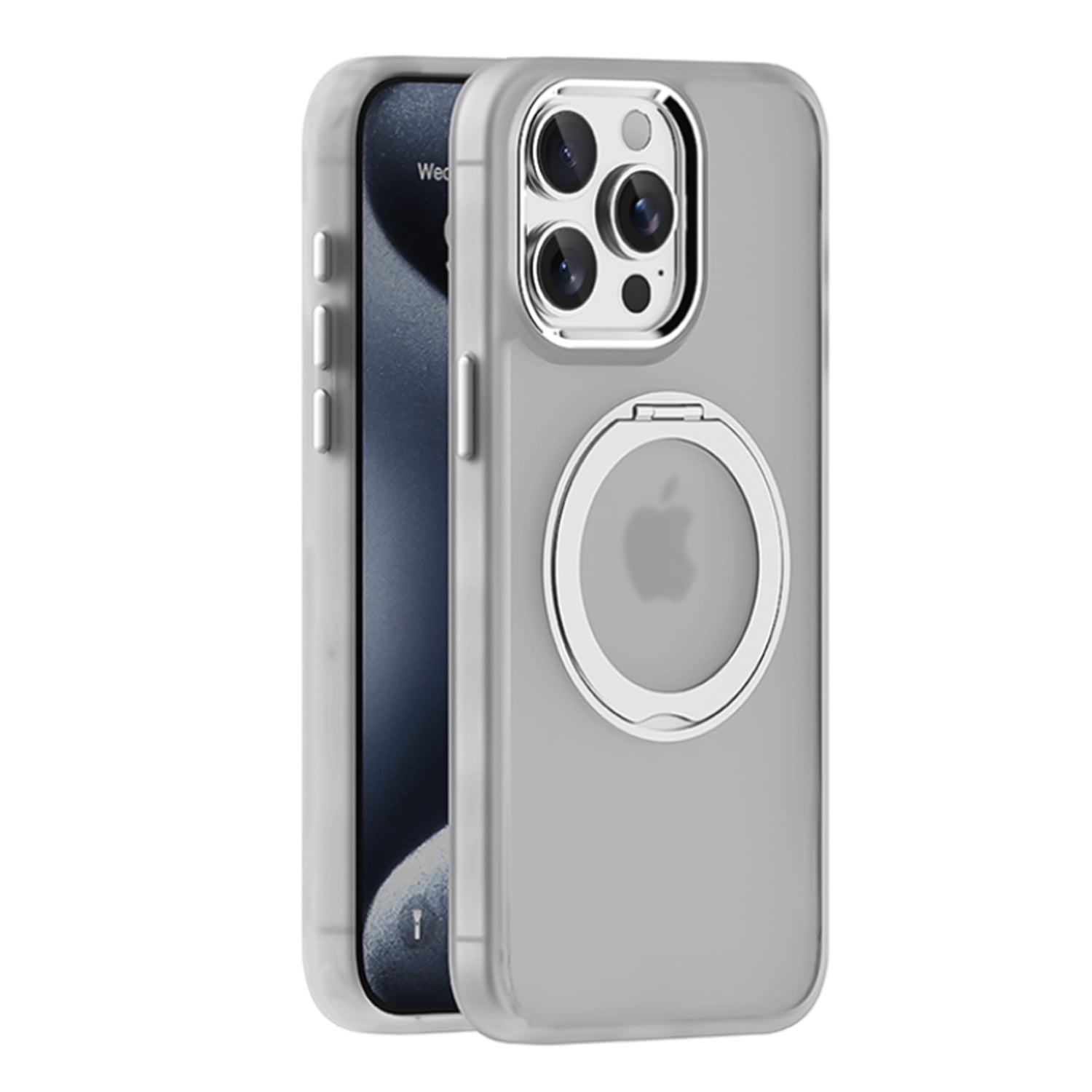 Compatible for iPhone 12 Pro / 12 6.1" Case with Invisible Ring Stand ...