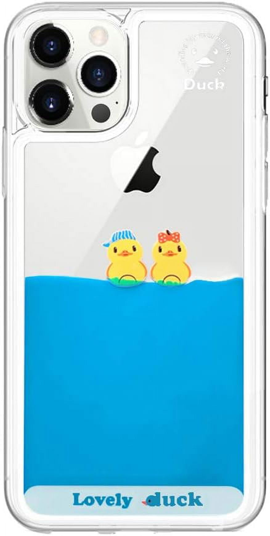 Compatible with iPhone 12 Pro Case Liquid Moving Quicksand Funny Cute ...