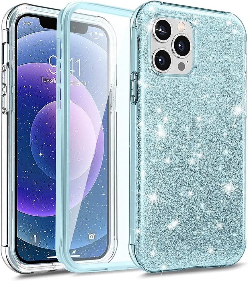 Compatible with iPhone 12 Pro Max Case, [9H Tempered Glass Screen ...