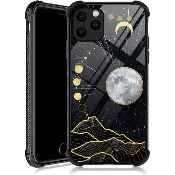 Compatible with iPhone 12 Pro Max Case，Design Pattern Back Bumper Anti ...