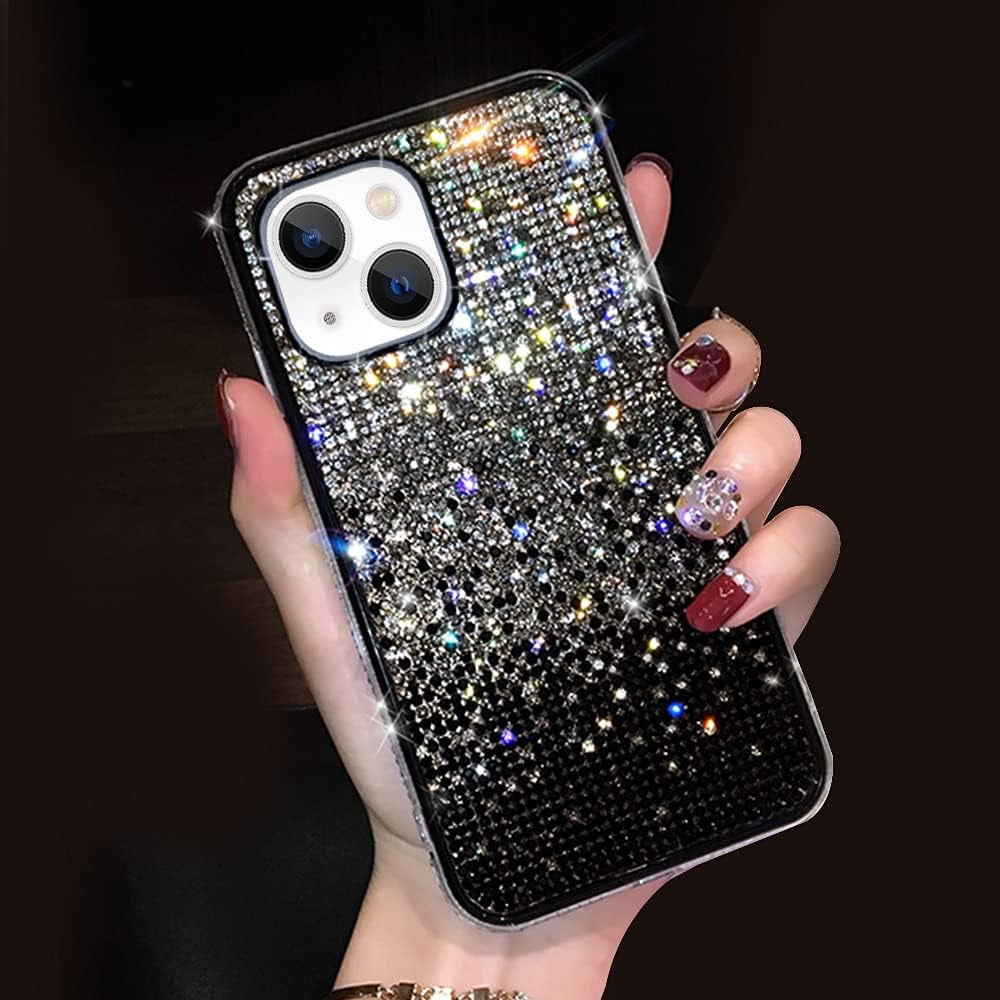 Compatible with iPhone 13 Bling Case Cute Glitter Diamond for Women ...