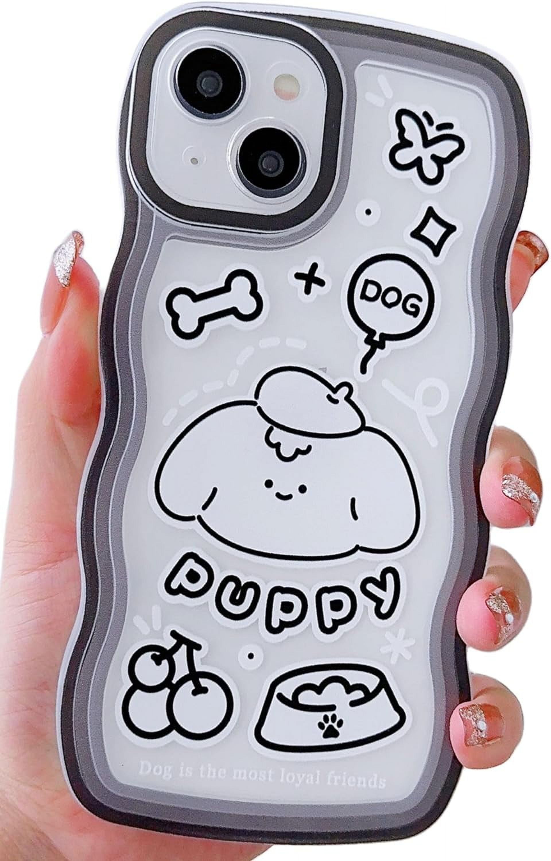 Compatible with iPhone 13 Case Clear with Cute Design for Men Women ...