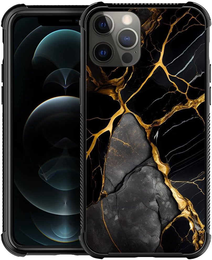 Compatible with iPhone 13 Pro Case，Design Pattern Back Bumper Anti ...
