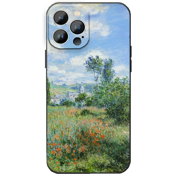 Compatible with iPhone 13 Pro Max Case,Monet View of Vetheuil Landscape ...