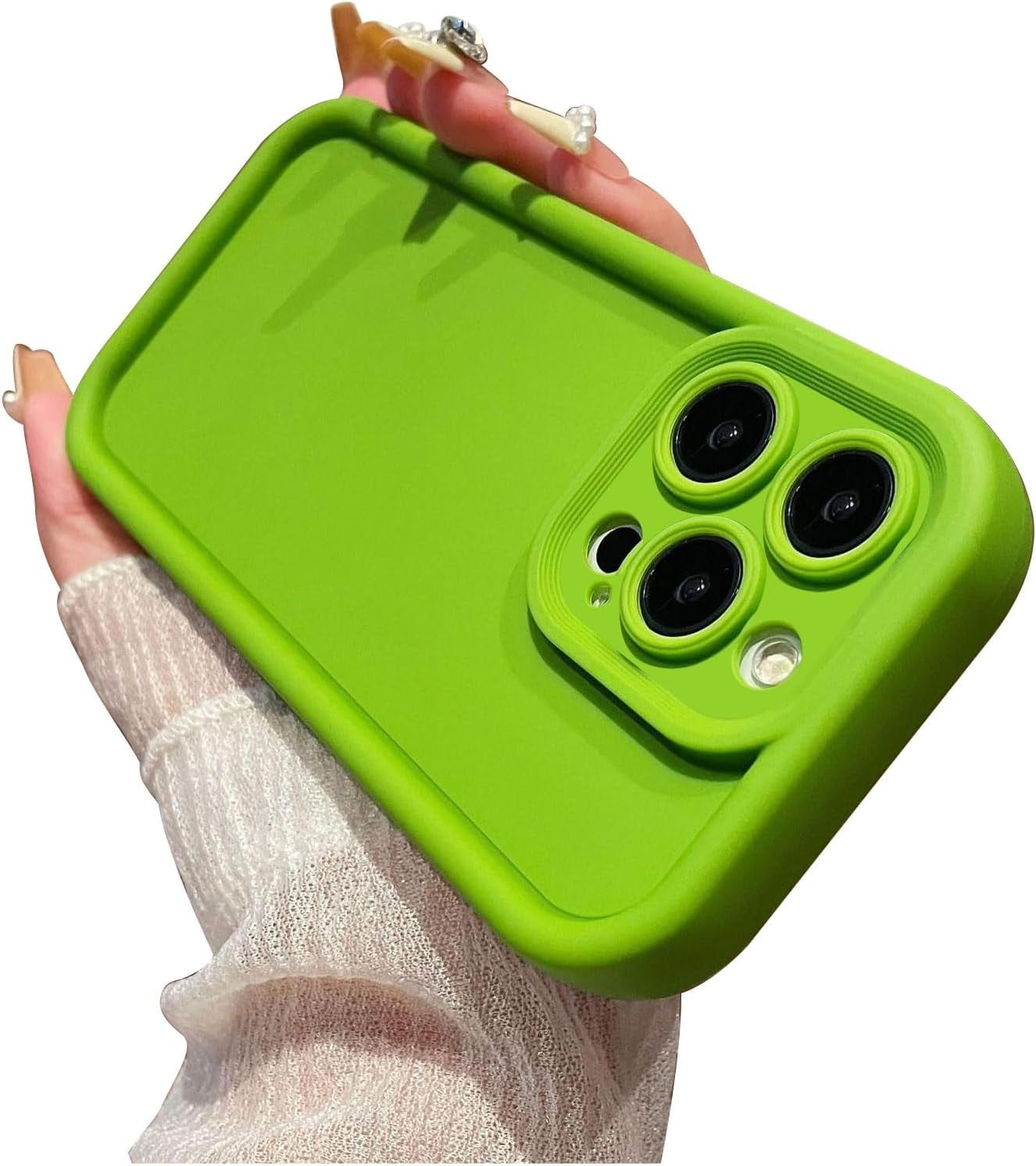 Compatible with iPhone 13 Pro Max Case, Slim Soft Gel Rubber TPU ...