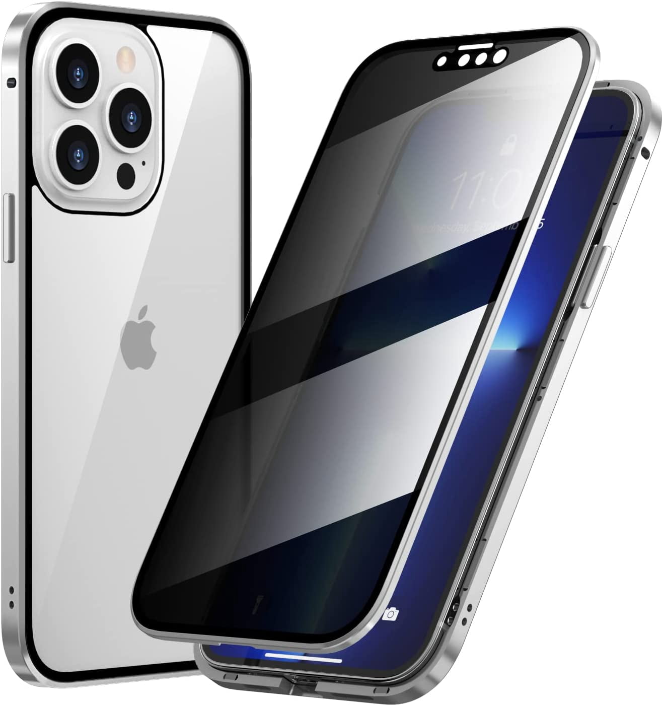 Compatible with iPhone 13 Pro Max Magnetic Case with Built in Privacy ...