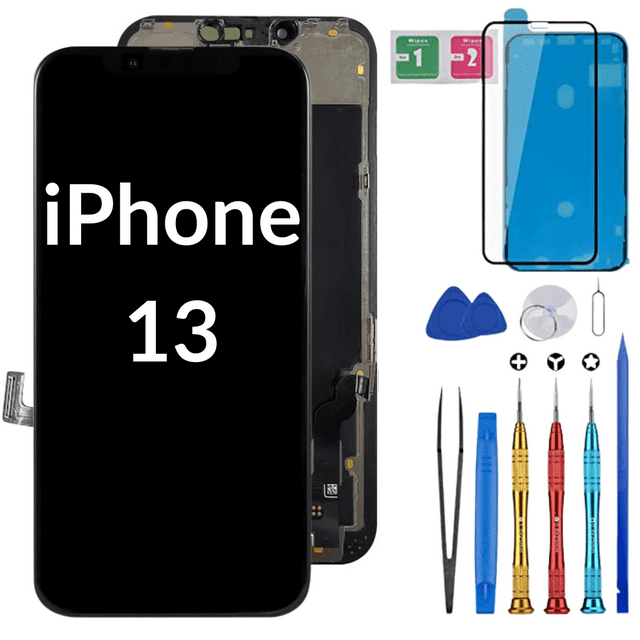 Compatible iPhone 13 Screen Replacement Kit Full Assembly Touch Screen ...