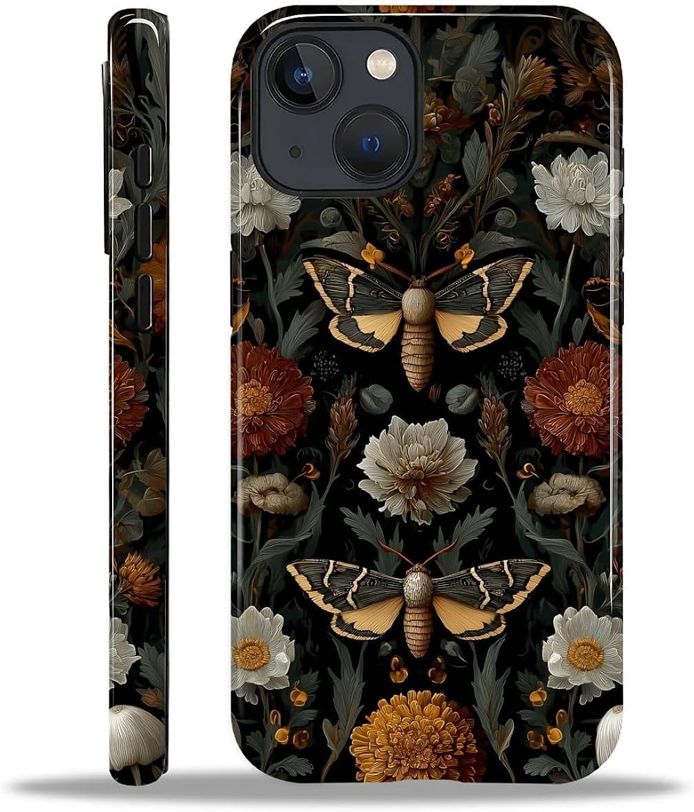 Compatible with iPhone 13 iPhone 14 Case - Dual-Layer Protection, Hard ...