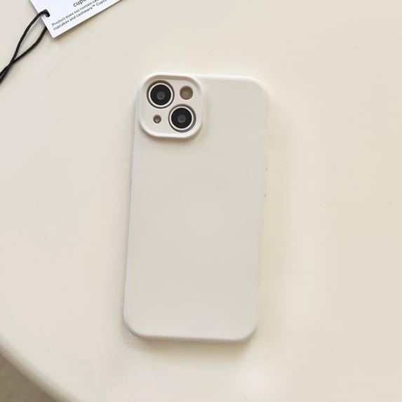 Compatible for iPhone 14 Case, Slim Liquid Silicone Flexible Soft Gel ...