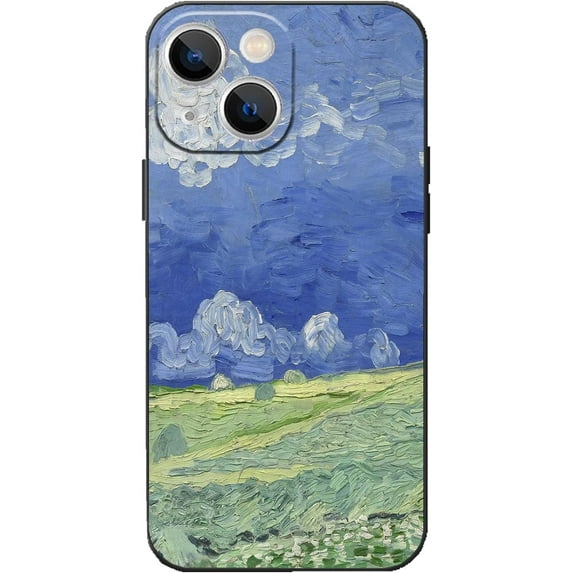 Compatible with iPhone 14 Phone Case,Van Gogh Landscape Wheat Field ...