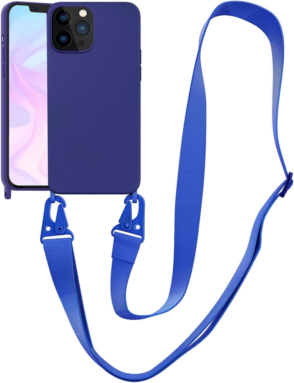 Compatible with iPhone 14 Pro Max Case with Lanyard Crossbody iPhone ...