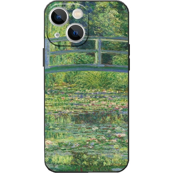 Compatible with iPhone 15 Case,Claude Monet Japanese Bridge Water ...