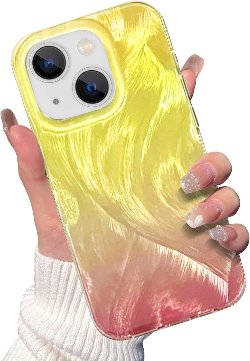 Compatible with iPhone 15 Color Changing Case Gradient Matte Design ...