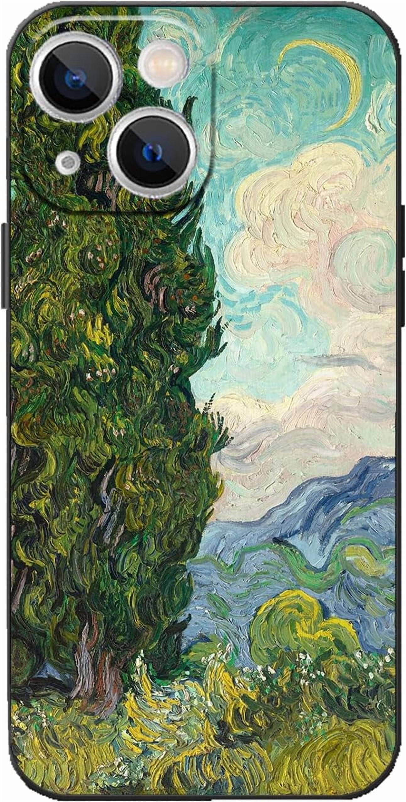 Compatible with iPhone 15 Phone Case,Aesthetic Van Gogh Landscape ...