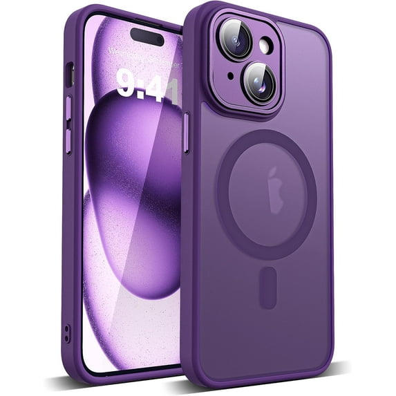 Compatible with iPhone 15 Plus Case with Built-in Camera Lens ...