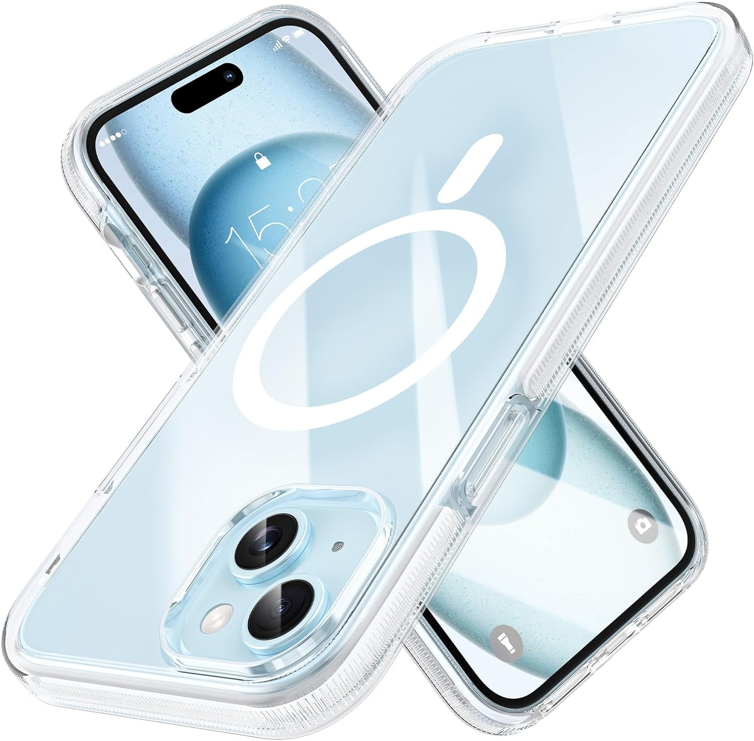 Compatible with iPhone 15 Plus Case - Compatible with MagSafe ...