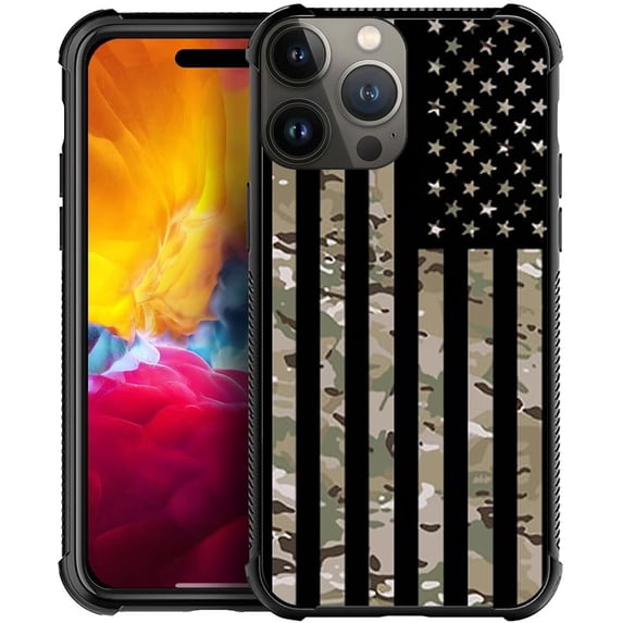 Compatible with iPhone 15 Pro Case，Design Pattern Back Bumper Anti ...