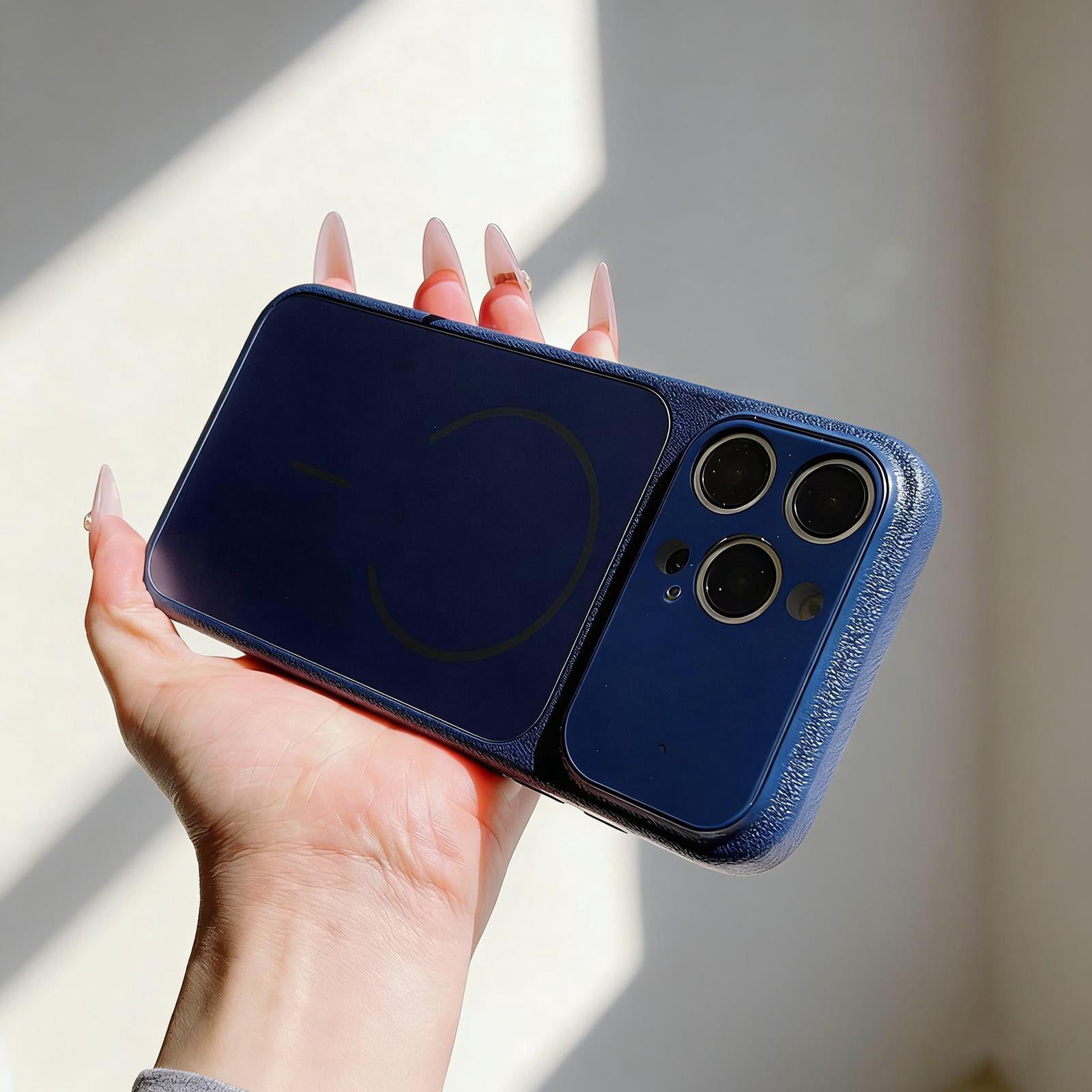 Compatible for iPhone 15 Pro Magnetic Case, Camera Lens Protection ...