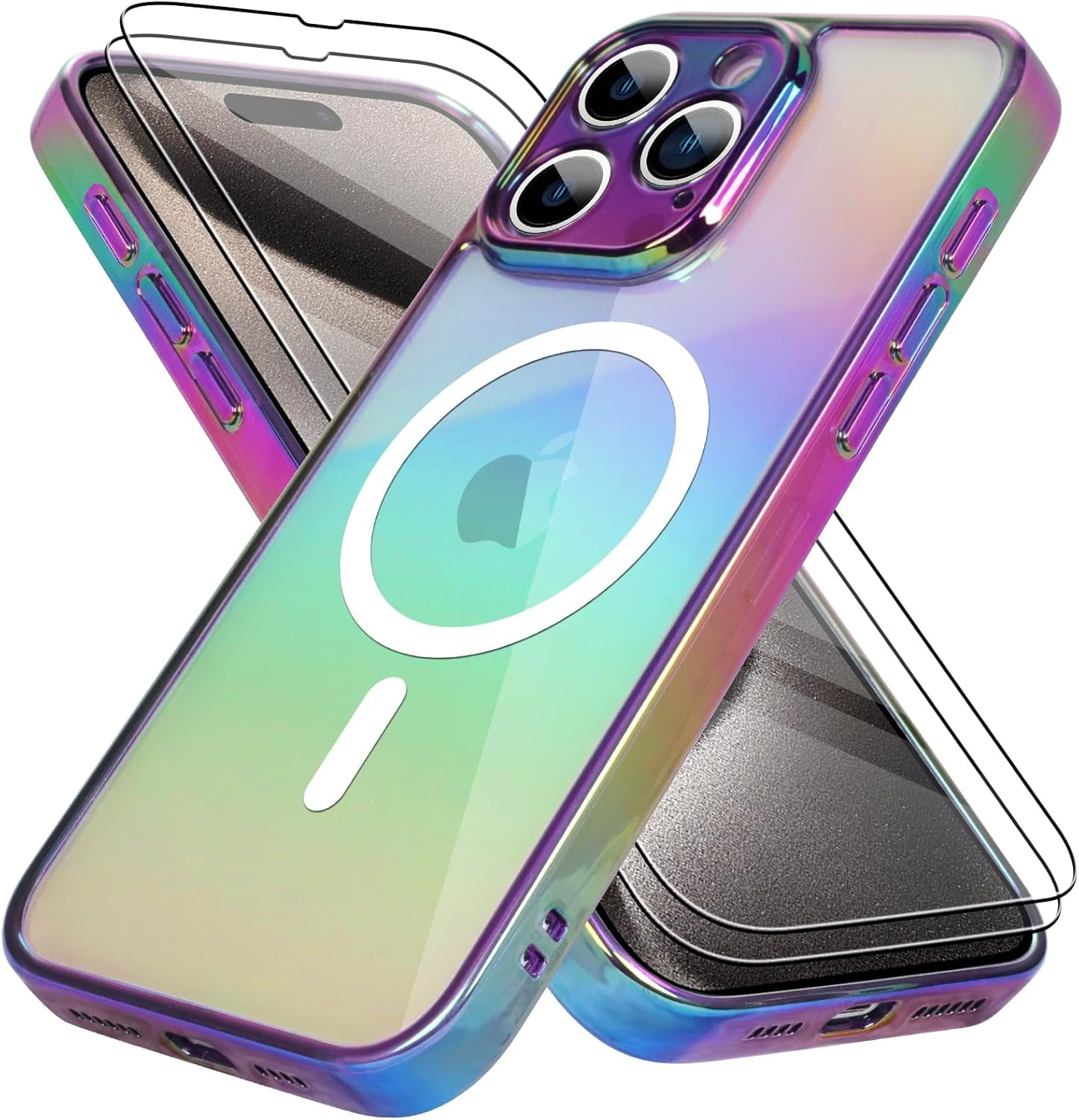 Compatible with iPhone 15 Pro Max Case Magnetic 【Support for MagSafe ...