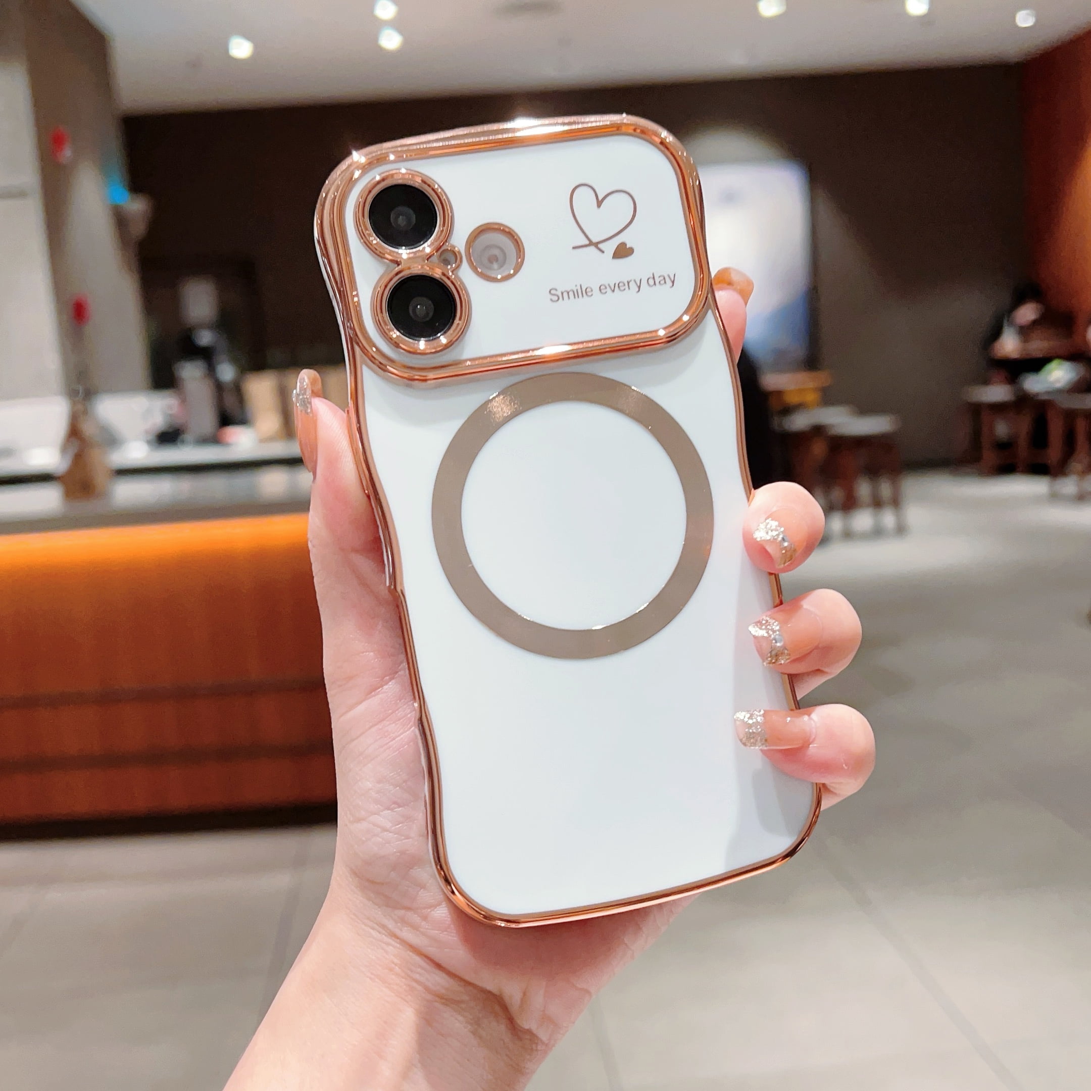 Compatible With iPhone 16 Plus Magnetic Phone Case,Compatible with ...
