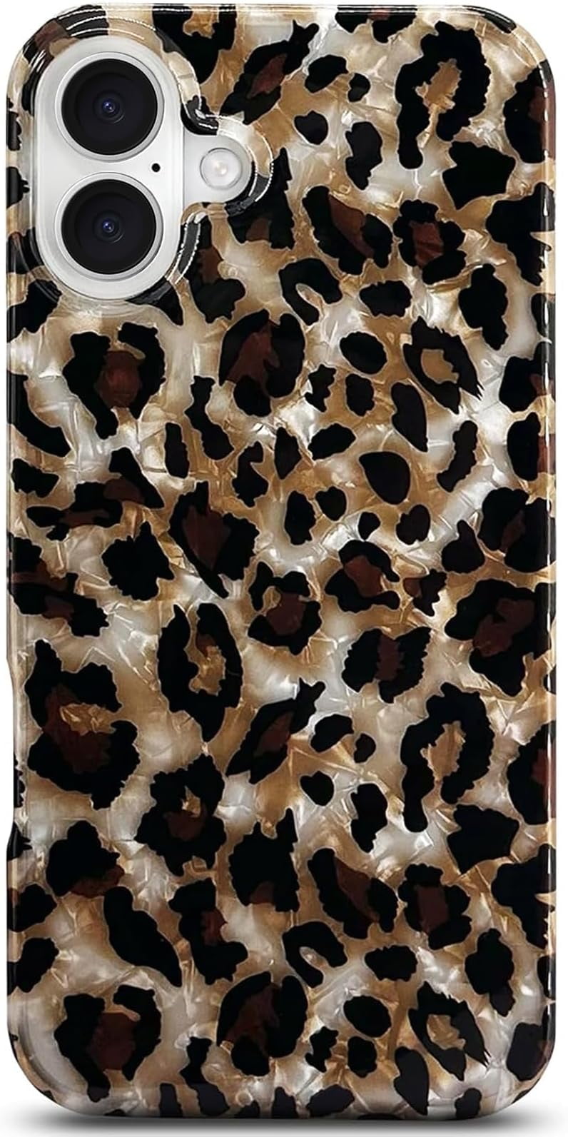 Compatible with iPhone 17 Case,Luxury Sparkle Translucent Clear Vintage ...