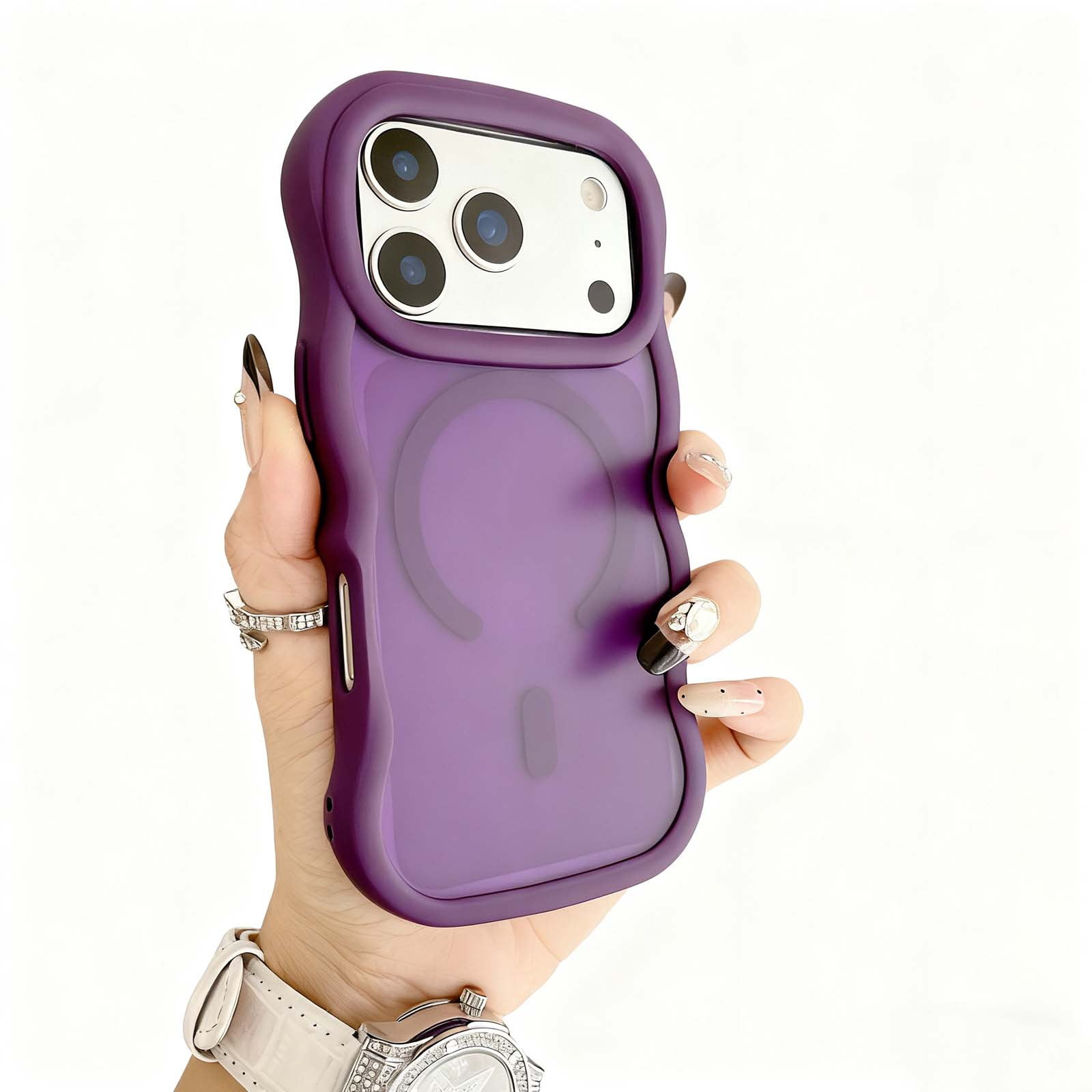 Compatible with iPhone 17 Magnetic Phone Case,Fit For Mag-Safe,Cute ...