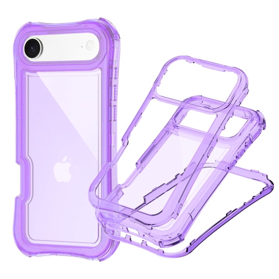 Compatible with iPhone Air case,Soft Silicone Bumper & Crystal Clear ...