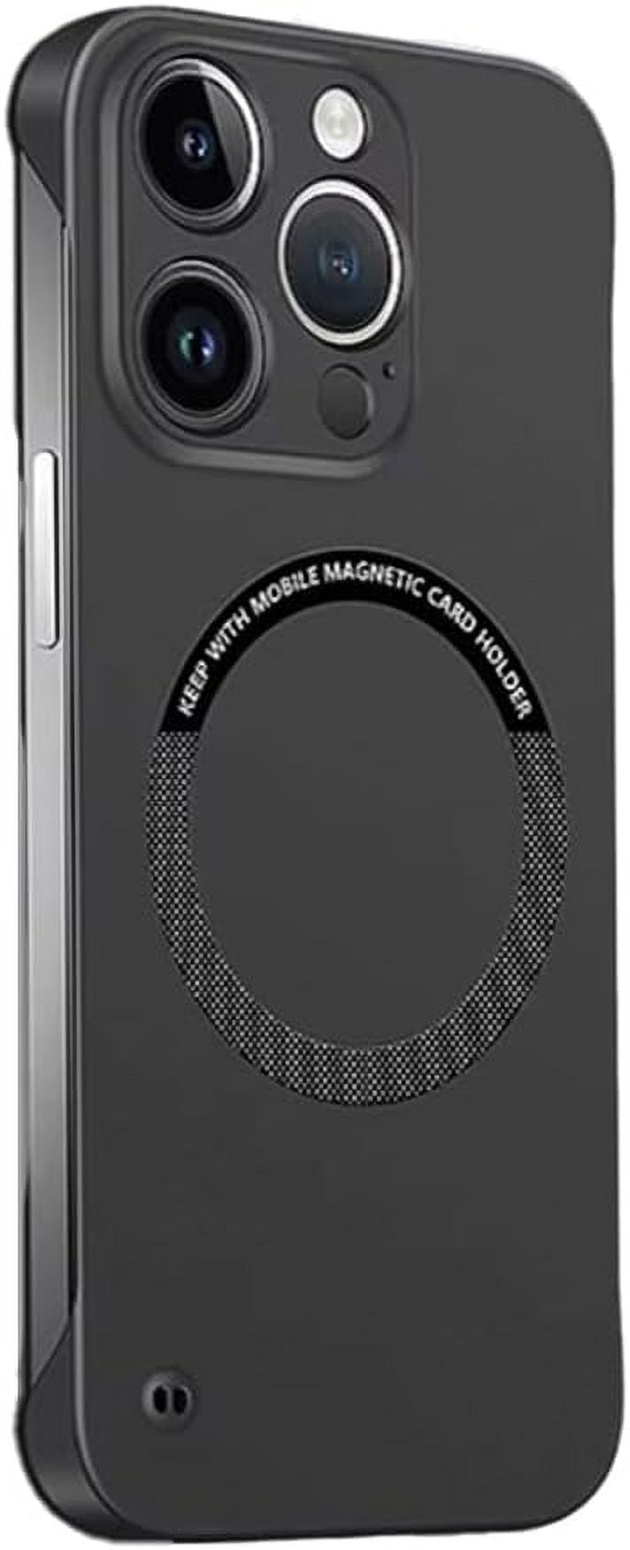 Compatible with iPhone Case,Frameless Slim Fit Design Ultra-Thin,Compatible with Magsafe ...