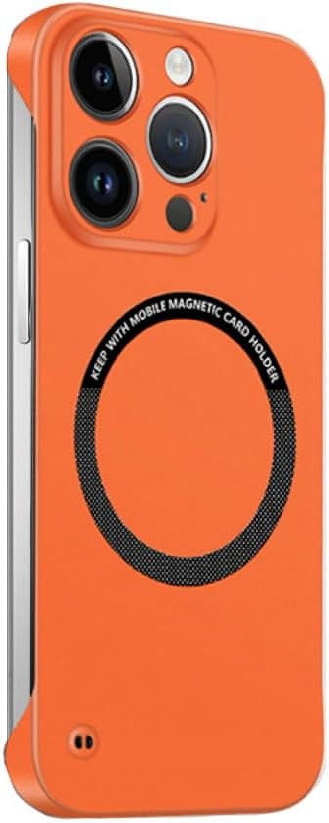 Compatible with iPhone Case,Frameless Slim Fit Design Ultra-Thin,Compatible with Magsafe ...