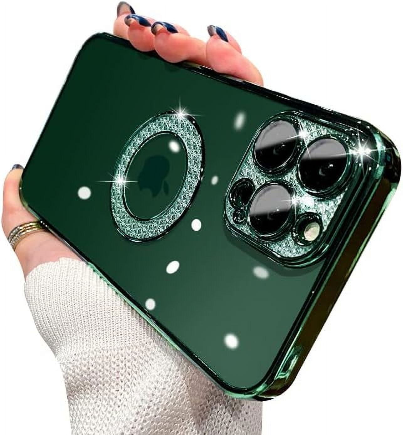 Compatible with iPhone Case,Glitter Bling Sparkly Diamond Logo View ...