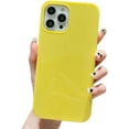 Compatible with iPhone Case,Glossy Solid Color TPU Full Body Protection ...