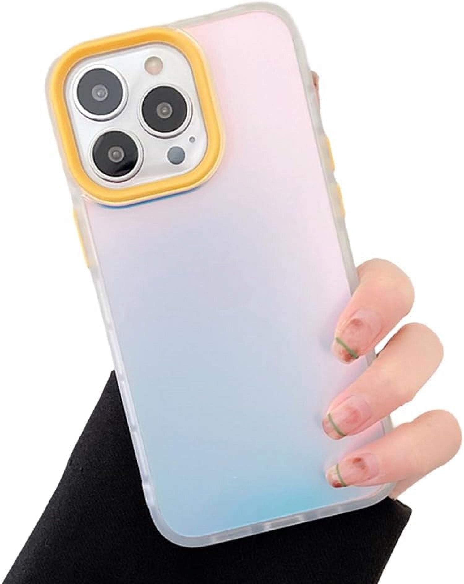 Compatible with iPhone Case,Laser Holographic Clear Bumper [Compatible ...