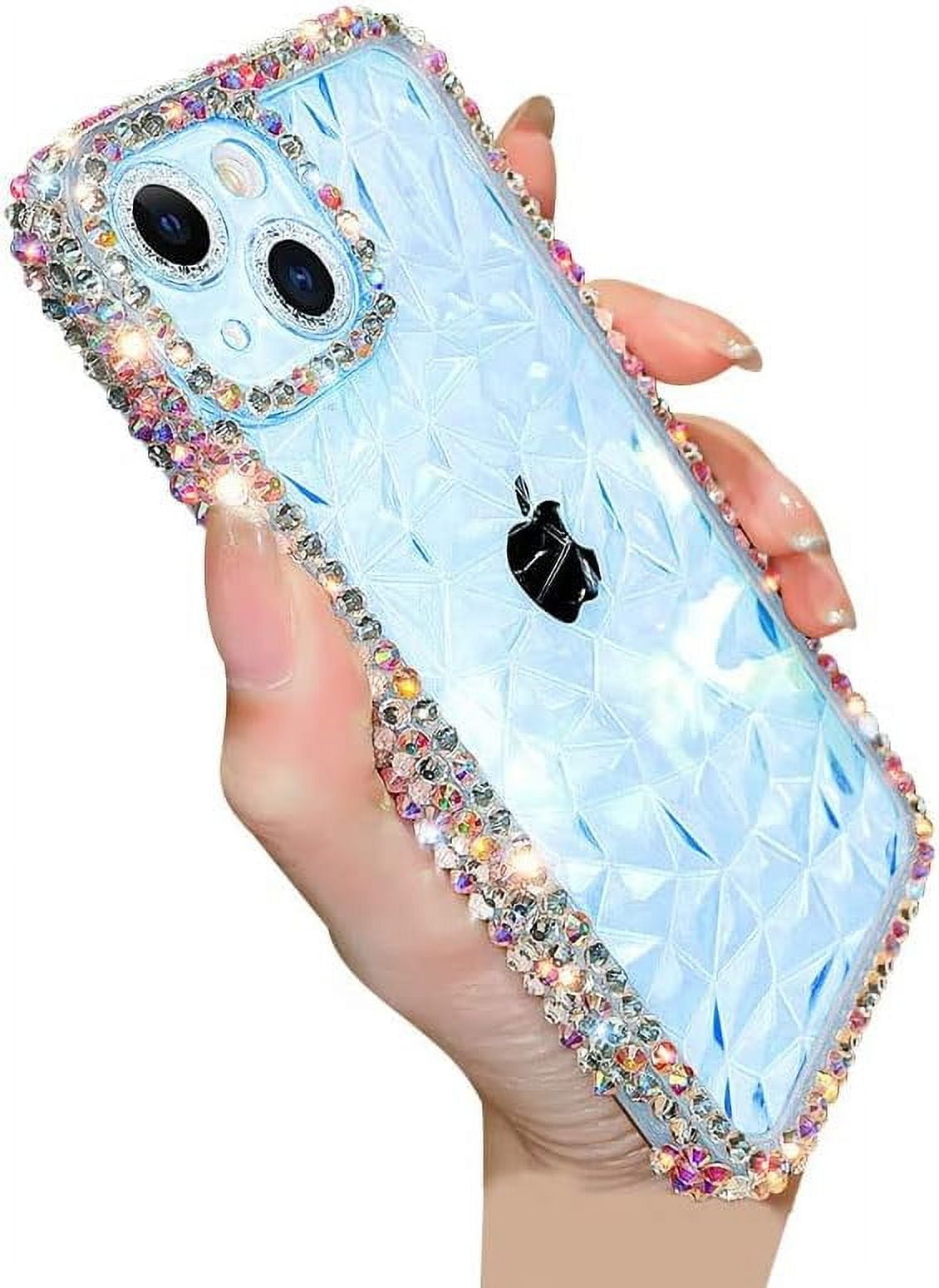 Compatible with iPhone Case,Luxury Crystal Glitter Bling Sparkly ...