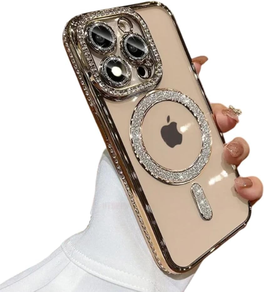 Compatible with iPhone Case,Luxury Glitter Bling Sparkly[Compatible ...