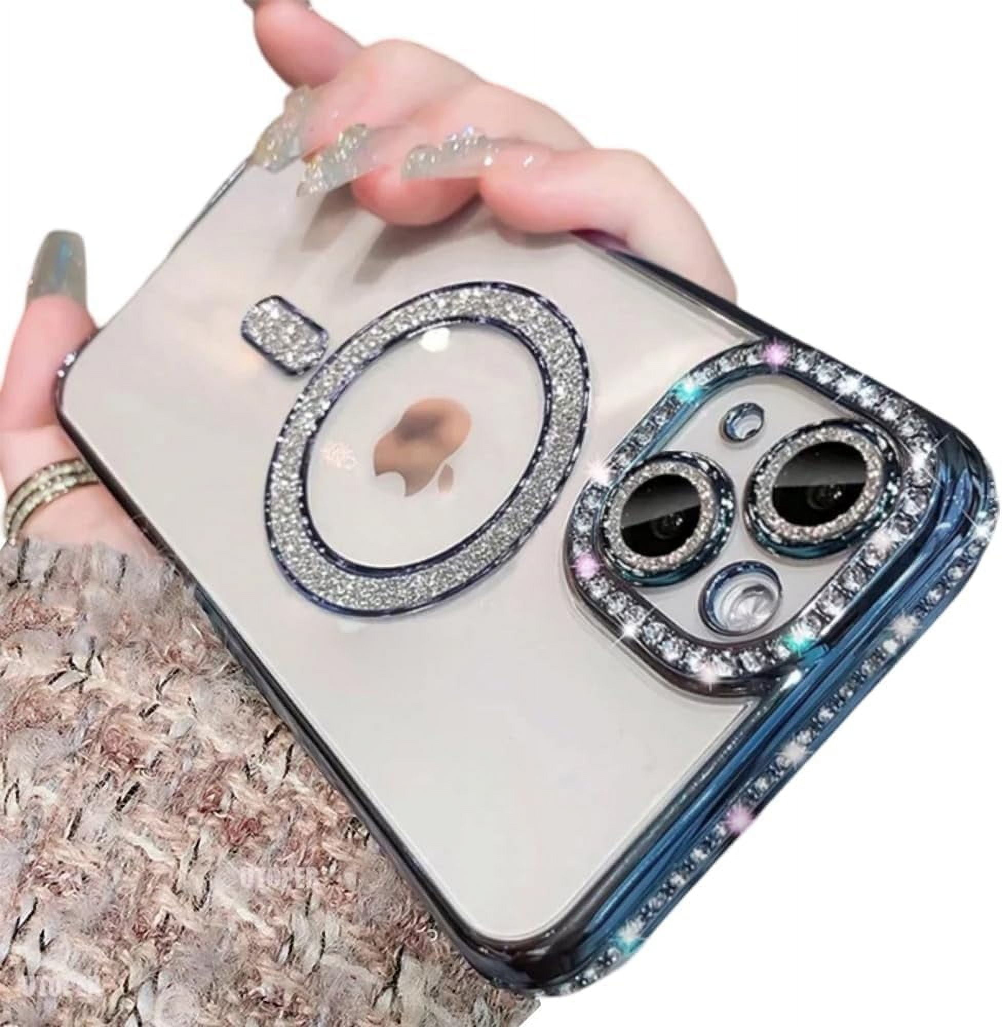 Compatible with iPhone Case,Luxury Glitter Bling Sparkly[Compatible ...