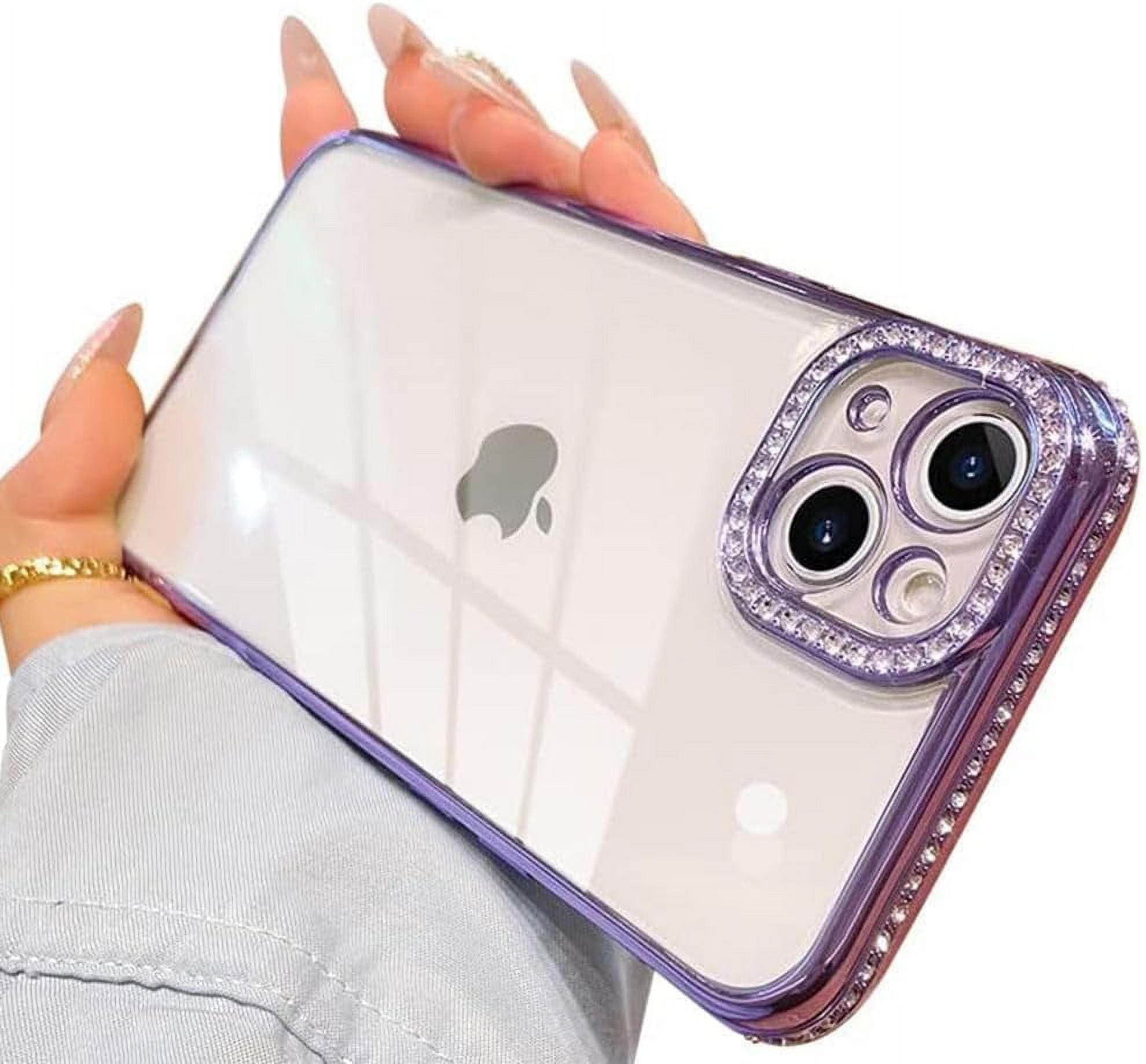 Compatible with iPhone Case,Luxury Glitter Bling Sparkly Diamond ...