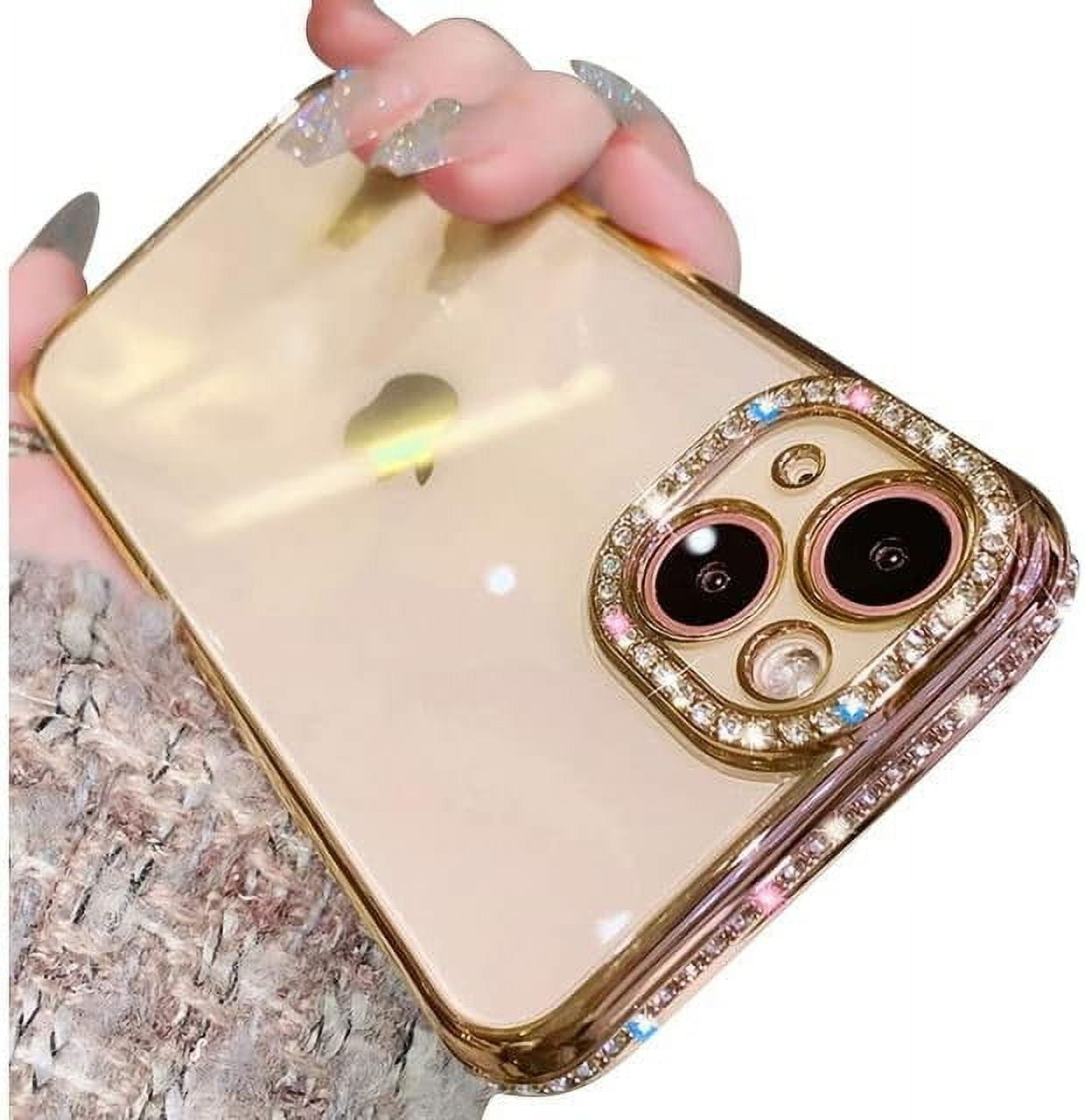 Compatible with iPhone Case,Luxury Glitter Bling Sparkly Diamond ...